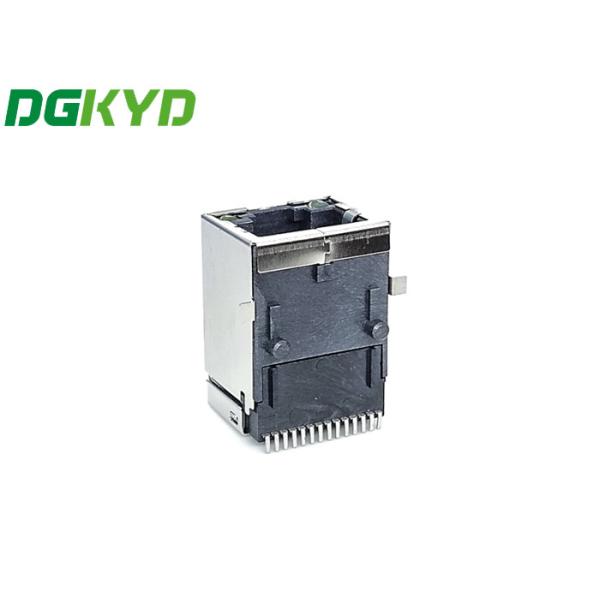 Quality DGKYD211Q380AA1A7S009 SMD 6U RJ45 Network Interface Shielded Gigabit Integrated for sale