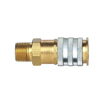 Quality 1/4"-3/8" Quick Connect Pneumatic Coupling For Universal Series Aro Tru-Flate for sale