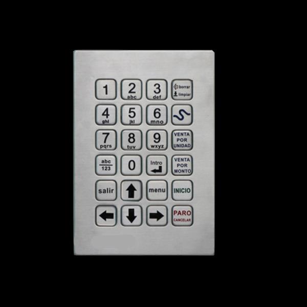 Quality Access Control Use 24 Key Keyboard Stainless Steel Material With Usb Interface for sale