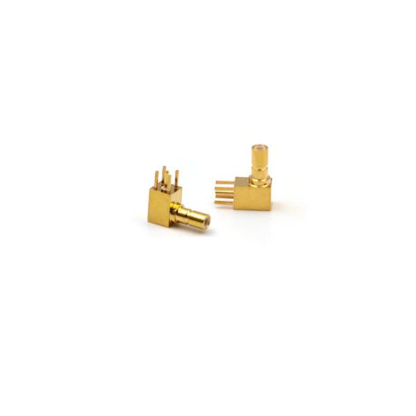 Quality RF Connector SSMB Male Right Angle PCB Mount for sale
