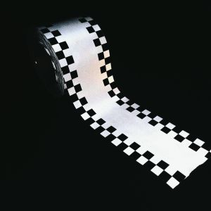 Quality High Visibility Reflective Fabric Polyester Sew On Waterproof For Garments Hats for sale
