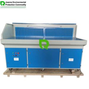 Quality 2-10 HP Static Free Downdraft Table For Auto Parts Factory Plastic Fiber for sale