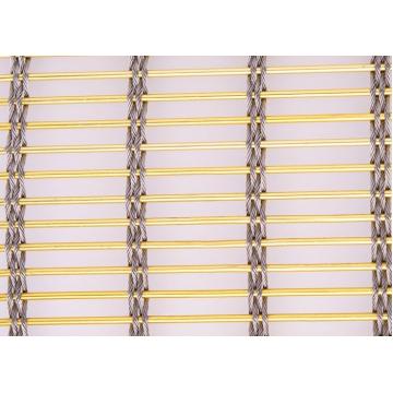 Quality 8mm Woven Aluminum Stainless Steel Metal Mesh Cabinetry Stairs for sale
