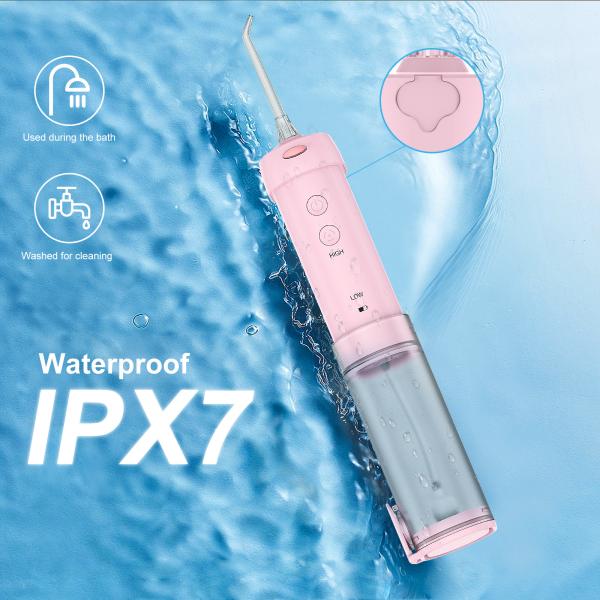 Quality OEM Dentist Recommended Water Flosser 5 Modes Cordless ABS Material for sale