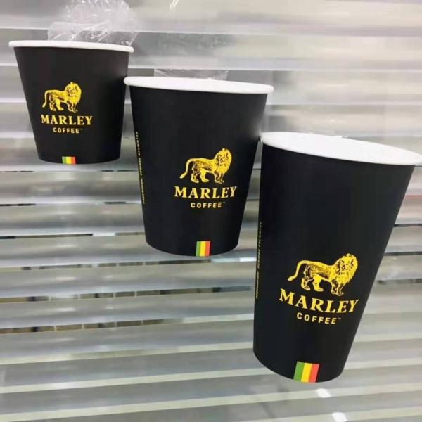 Quality Disposable Single Wall Coffee Paper Cups Custom Printed Eco Friendly for Coffee for sale