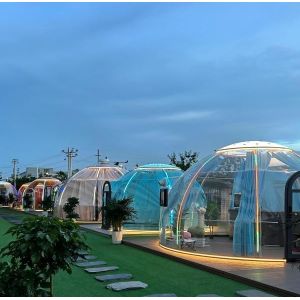Quality Luxury Outdoor Transparent Inflatable Bubble Lodge for Camping and Hotel Tent for sale