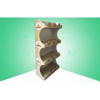 Quality 4 - Shelf Cardboard Free Standing Display Units FSDU For Selling Banana Chips for sale