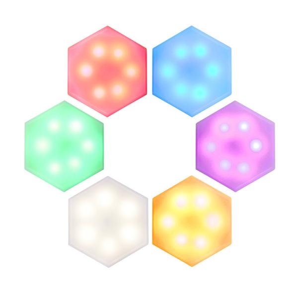 Quality 1Watt Remote Control Under Cabinet Light 4000K Honeycomb Wall Lamp for sale