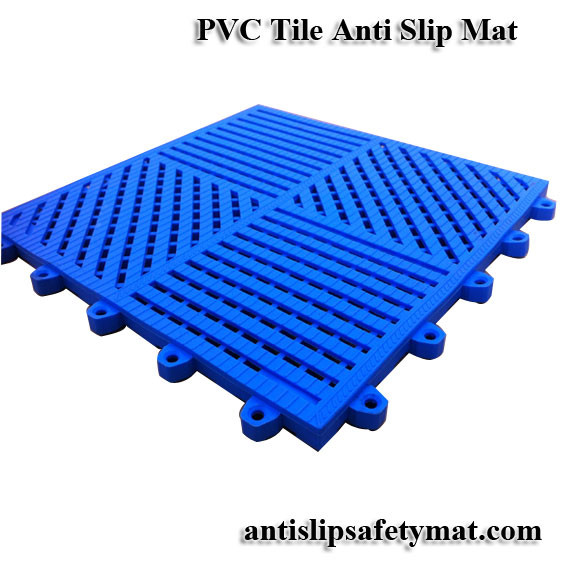 Quality Interlocking Swimming Pool Anti Slip Mats 250MMx250MM 13MM Thick for sale