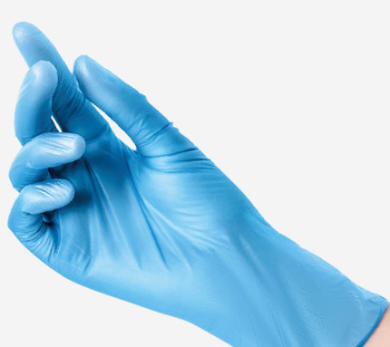 Quality Smooth Disposable Medical Gloves 100% Nitrile Examination Gloves for sale