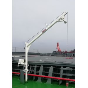 Quality 0.2-0.8T Movable Garbage Davit for Bulk Carrier Cargo Holds for sale
