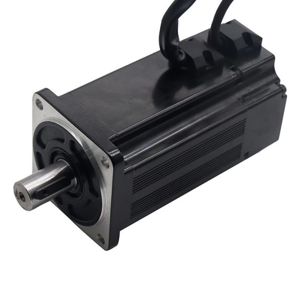 Quality 80mm 1000W AGV Servo Motor with 6.36nm Peak Torque for Medical Instruments and Logistics Sorting for sale