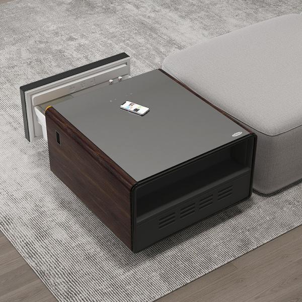 Quality Modernize Your Living Room with This Smart Touch Screen Table Mini Fridge and for sale