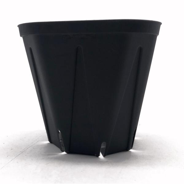 Quality OEM Small Square Fleshy Orchid Plastic Flower Pots Injection Molded for sale
