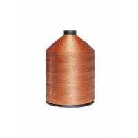 Quality Industrial Strength Brown Polyester Thread Customizable Color Thread for sale