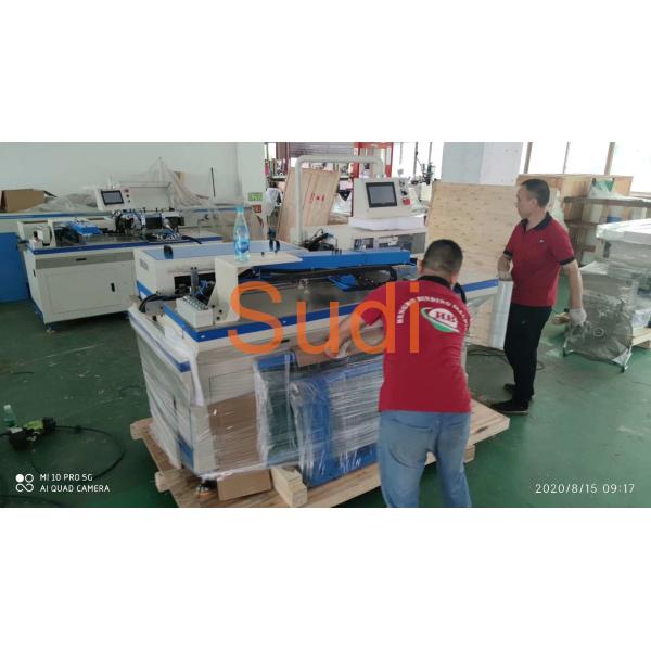 Quality Touch Screen Pitch 1/4" 270kg Wire Binding Machine for sale