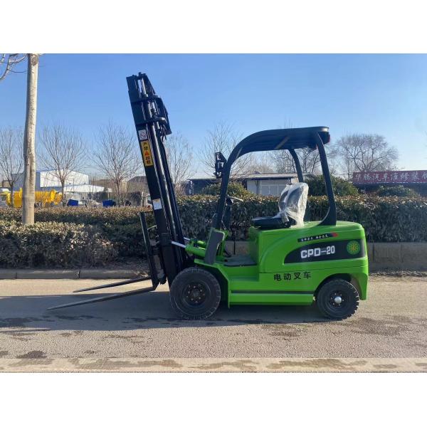 Quality AC Controller Electric Forklift 2 Ton Load Capacity 3m-6m Lifting Height And for sale