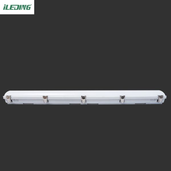 Quality AC 110V Parking LED Tube Vapor Tight Luminaire 4FT IP66 LED Waterproof lighting Tri-proof Light for sale