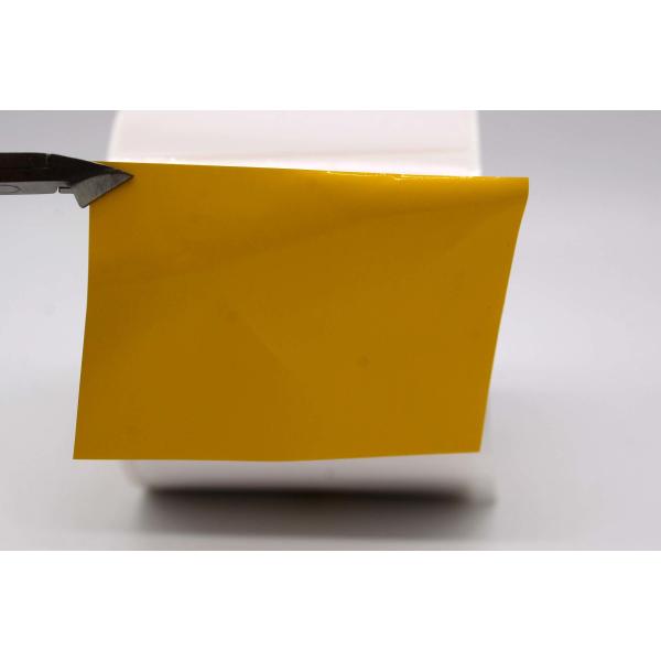 Quality 70mmx50mm 1mil White Matte High Temperature Resistant Polyimide Label for sale