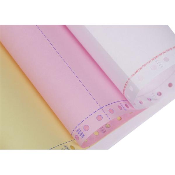 Quality 75mmx60mm 52 CFB White 3 Ply Printing Carbonless Paper for sale