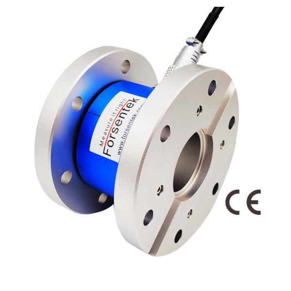 Quality Hollow Type Reaction Torque Sensor 0-1000N*m Flange-to-Flange Torque Transducer for sale