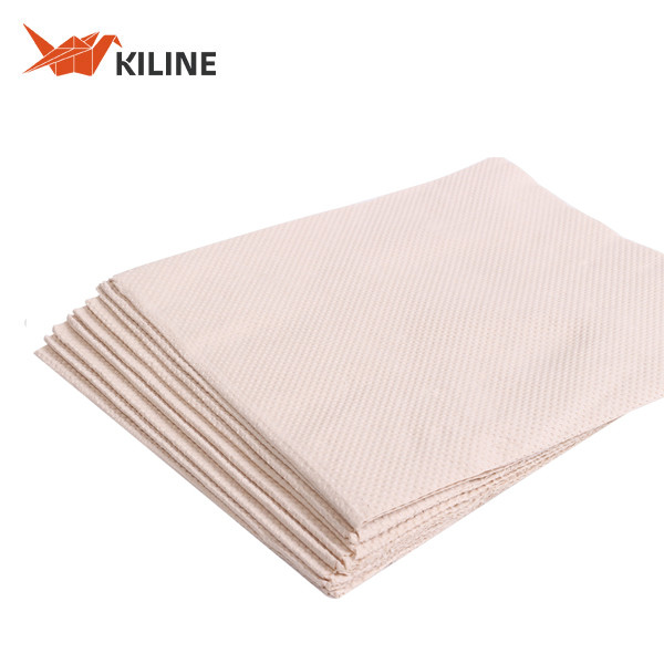Quality Heavy Duty 4 Ply Reinforced Industrial Wiping Paper For Cleaning Brown Color for sale
