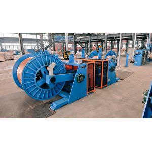 Quality Cantilever‑Type Take‑Up Pay‑Off Machine with 500–1600 mm Reel Size, for 14–25 mm for sale