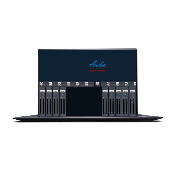 Quality Aluminum Speaker Management Processor 100dB 48K Professional 2 In 6 Out for sale