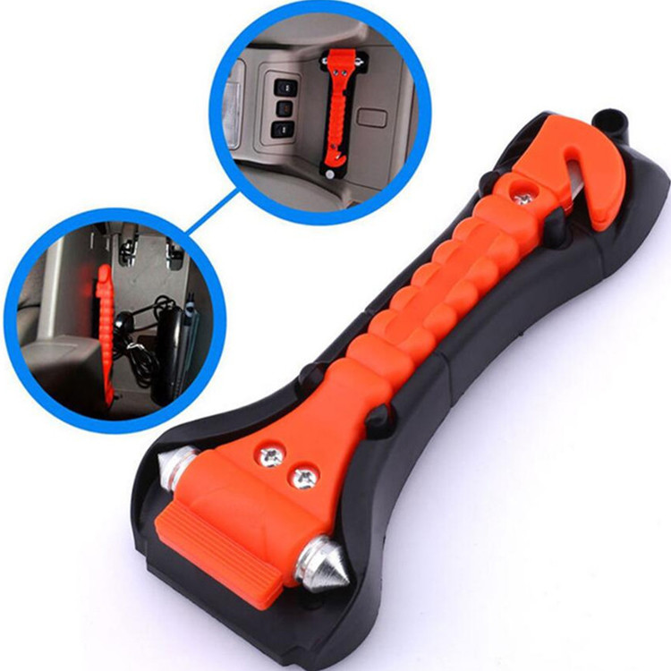 Quality Universal Car Emergency Safety Hammer for Red Break Glass Escape Tool for sale