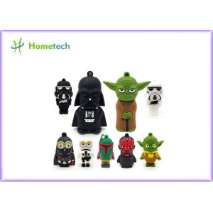 Quality Star Wars Toys Customized Pen Drives 64gb , Cartoon Usb Flash Drive For Gift for sale