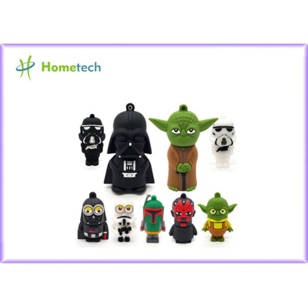 Quality Star Wars Toys Customized Pen Drives 64gb , Cartoon Usb Flash Drive For Gift for sale