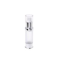 Quality Frosted 30 Ml Airless Cosmetic Bottles BPA Free Environmental Friendly for sale