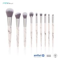 China Aluminum Ferrule ISO9001 9pcs Cosmetic Makeup Brush Set factory