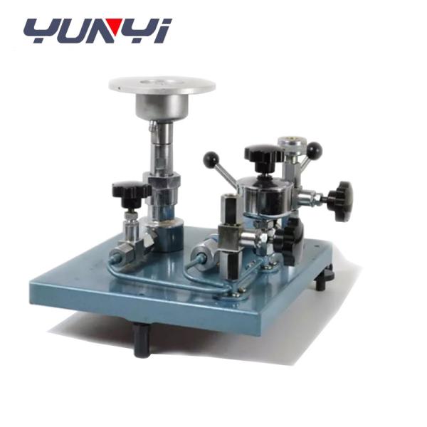 Quality Hydraulic RoHS Dead Weight Pressure Tester High Accuracy for sale