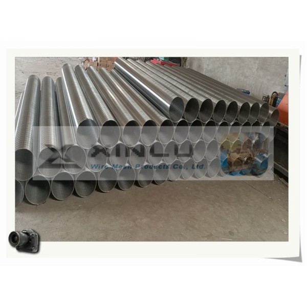 Quality Dewatering Wedge Wire Screen Filter Sand Control V Wire Mesh 9-5/8" for sale