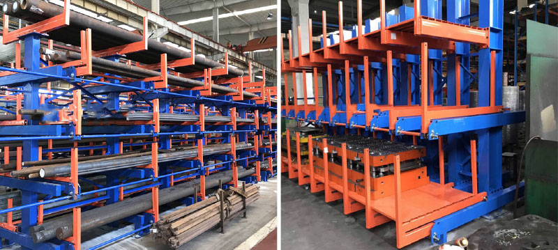 Manual Telescopic Cantilever Rack