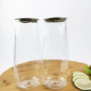 Quality Dry Goods 0.5L Food Storage Cans With Snap Lids Food Grade for sale
