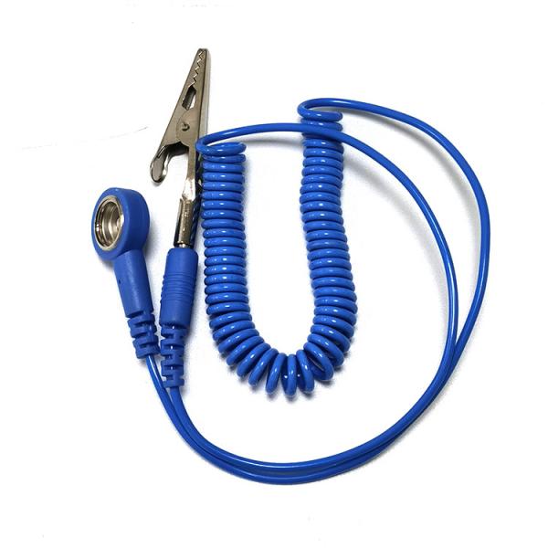 Quality Anti Static 4mm 7mm 10mm Button ESD Protection Wrist Band for sale