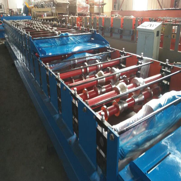 Quality 2 Layer GI Roofing Sheet Roll Forming Machine Trapezoidal Corrugated Two for sale