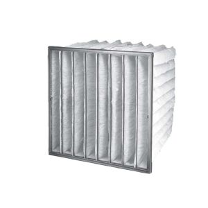 Quality 2000CFM F6 Pocket Filter Low Resistance Fiberglass Rigid Pocket Filter for sale