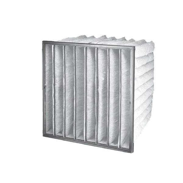 Quality 2000CFM F6 Pocket Filter Low Resistance Fiberglass Rigid Pocket Filter for sale