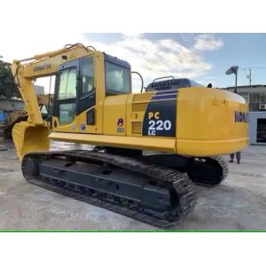 Quality 22 Tons of high-efficiency, high-quality yellow Used Komatsu PC220-7 for sale