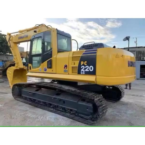 Quality 22 Tons of high-efficiency, high-quality yellow Used Komatsu PC220-7 for sale