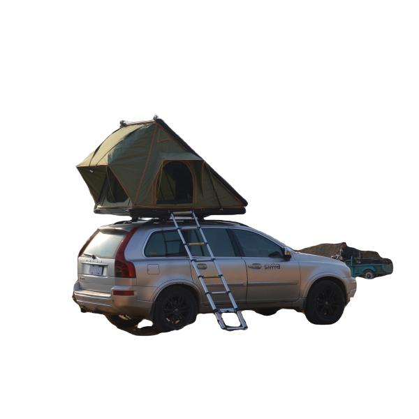 Quality Black Aluminium Car Roof Top Tent Camper 4x4 One Bedroom Structure Camping for sale