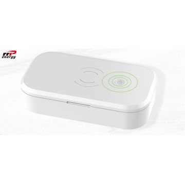 Quality Wireless LCD Battery Charger UV Phone Sanitation Portable Ultraviolet Light Box for sale