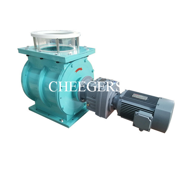 Quality 15 Ton/h Small Rotary Airlock Valve Feeder Bulk Material Handling for sale