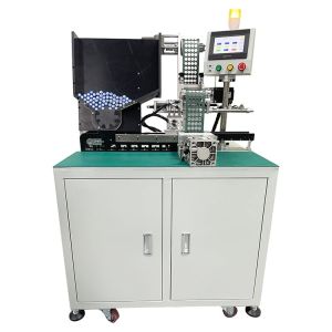 Quality Cylindrical 18650 Battery Sticker Machine , 50100 Paper Sticker Machine for sale