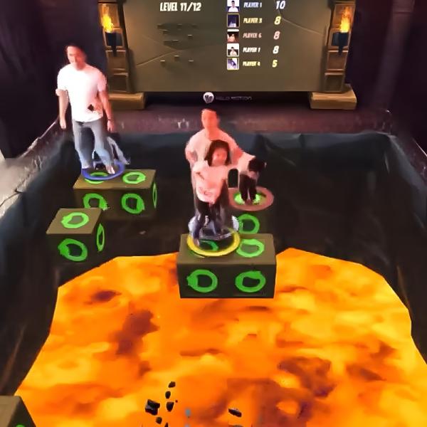 Quality Immersive Activate Game AR Floor Is lava Projection Gaming 3D Interactive Game for sale