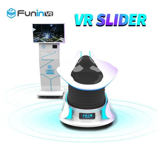 Quality Double Seats Arcade Game VR Slide / VR Shooting Machine For Fun for sale