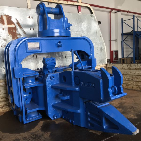 Quality Sheet Pile Driving Machine - Yellow Color & Excavator-Mounted Flexibility for sale